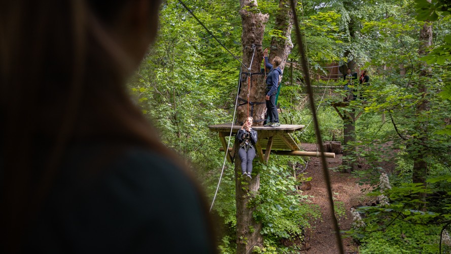 Full Treetop Trek - Zip World Manchester - High Ropes activities in ...