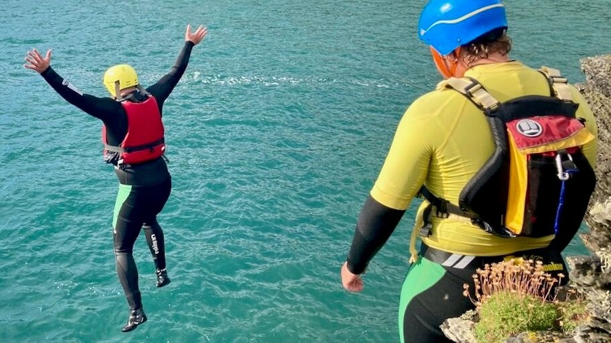 Cornish Coasteering at Dinham Farm - Best Price Tickets