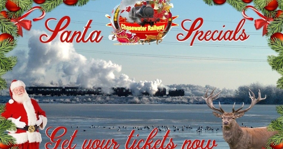 Chasewater Railway Christmas Tickets - Free £5 Voucher