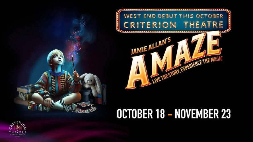 Jamie Allan Amaze Tickets - London Magic Show from £31