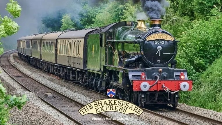 Derby Shakespeare Express Tickets - Vintage Trains Tickets