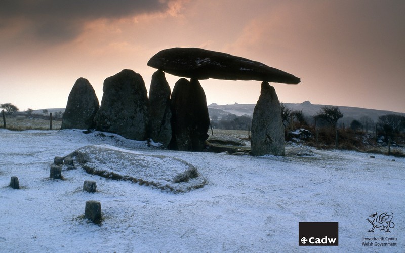 Carreg Coetan Arthur Burial Chamber & Pentre Ifan