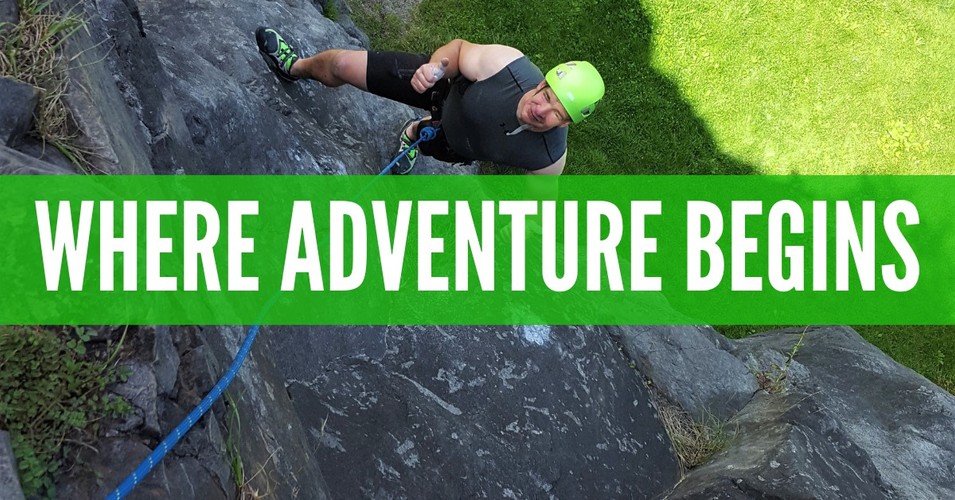 Rock Climbing Somerset - Up and Under Adventures