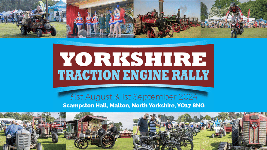 Yorkshire Traction Engine Rally - Yorkshire Steam Fair from £10