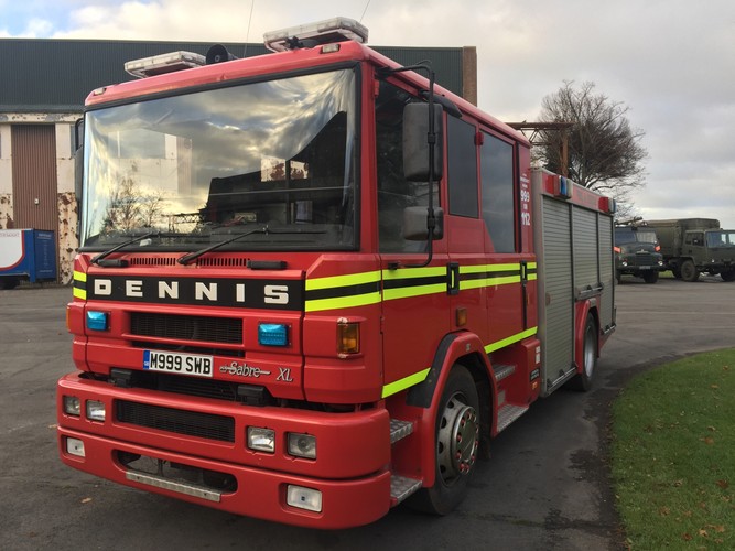 Dennis Fire Engine Driving Experience Bicester
