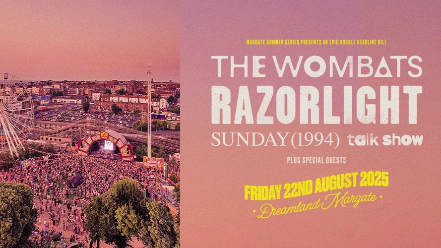 The Wombats & Razorlight Concert - Get A Free £5 Voucher