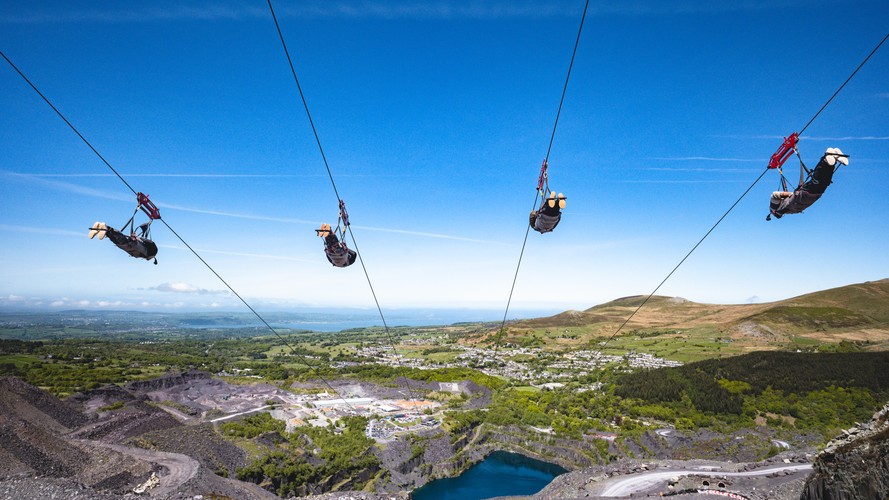Zip World Penrhyn Quarry - Free £5 Voucher With Every Purchase