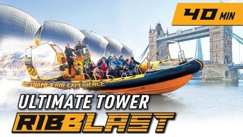 Ultimate Tower RIB Blast LDN - Thames RIB Experience Tickets