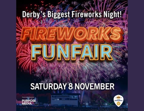 Derby Fireworks Tickets - Derby Cricket Club Fireworks