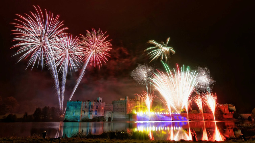 Fireworks Display at Leeds Castle - Fireworks Night in Kent