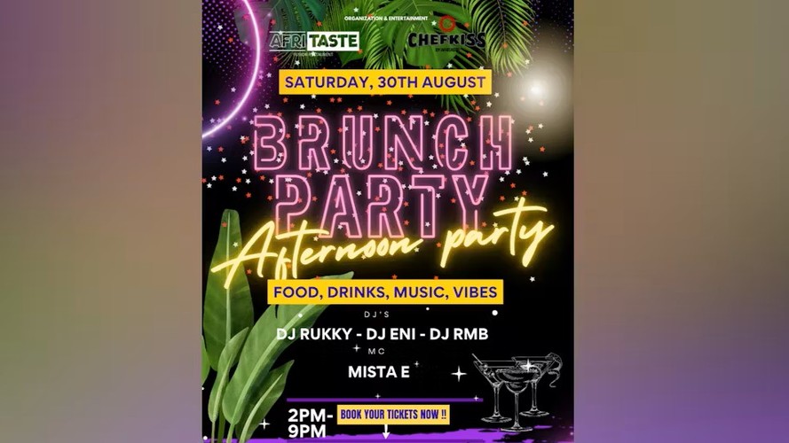 Brunch Party Tickets - Party Brunch in Coventry