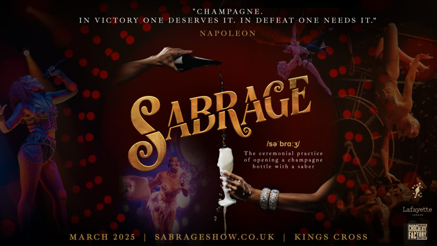 Sabrage Play Tickets - Free £5 Voucher With Purchase