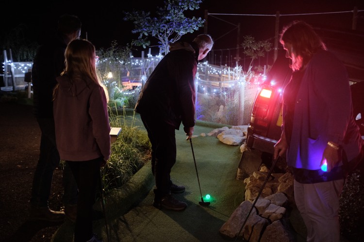 Glow Golf Tickets - The Lost Valley Evesham