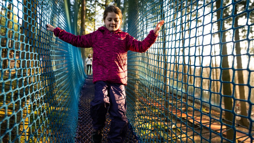Treetop Nets Tickets Zip World Manchester - Free £5 Voucher With Purchase