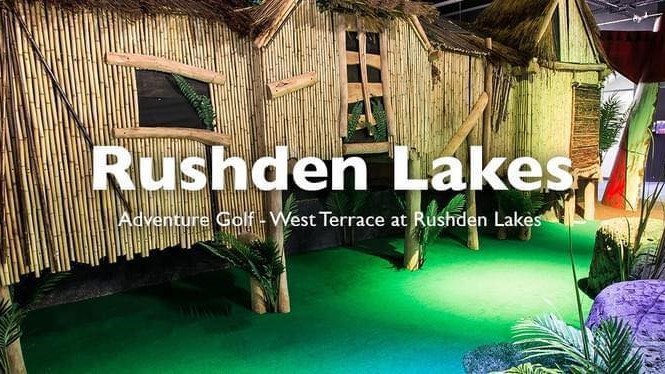 Paradise Island Adventure Golf Rushden Lakes Tickets - Free £5 Voucher