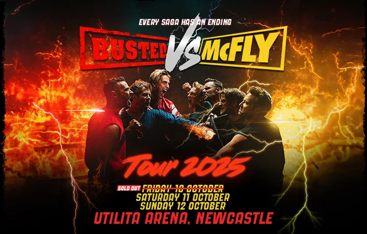 Busted Vs McFly In Newcastle - Get A Free £5 Voucher