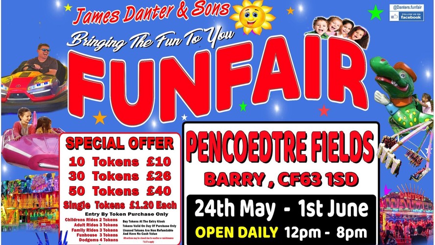 Barry Island Funfair Tickets - May Half Term Barry Island