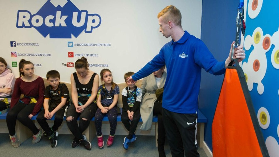 Rock Up Hull Tickets - £8.95 Climbing Gym Hull