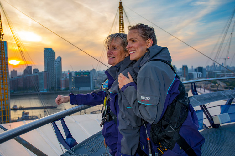 Up At The O2 Sunset Climb - Free £5 Voucher With Purchase