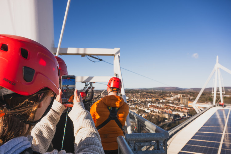 Zip World Cardiff: Stadium Flyer Individual Tickets