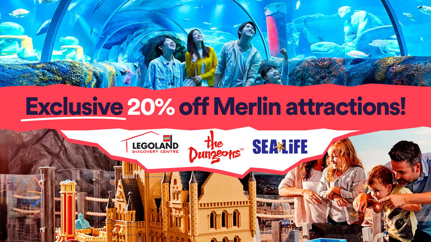 Merlin Attractions UK - Exclusive 20% Offer on Merlin Products