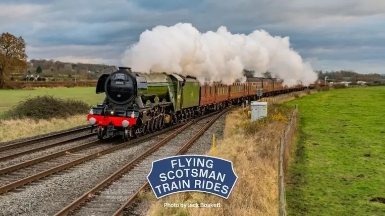 Flying Scotsman Train Tickets - Vintage Trains Tickets