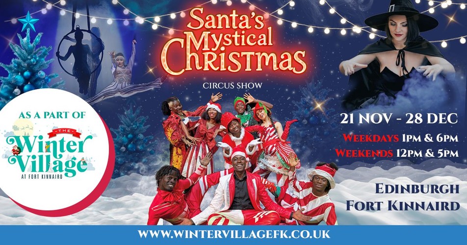 Christmas Circus Edinburgh Tickets - Free £5 Voucher