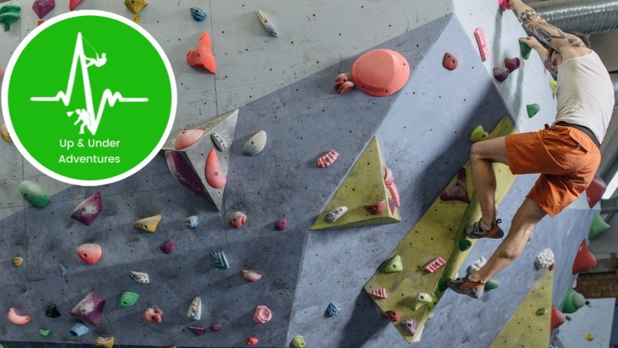 Indoor Climbing Gloucester - Up and Under Adventures