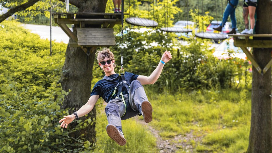 Full Treetop Trek Zip World Manchester - Free £5 Voucher With Booking