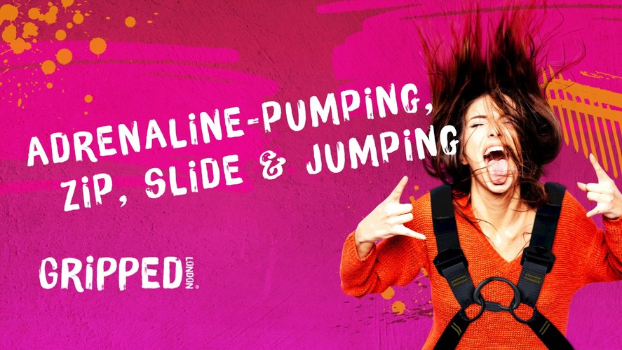 Gripped Adventure Course Tickets - £5 Voucher With Purchase