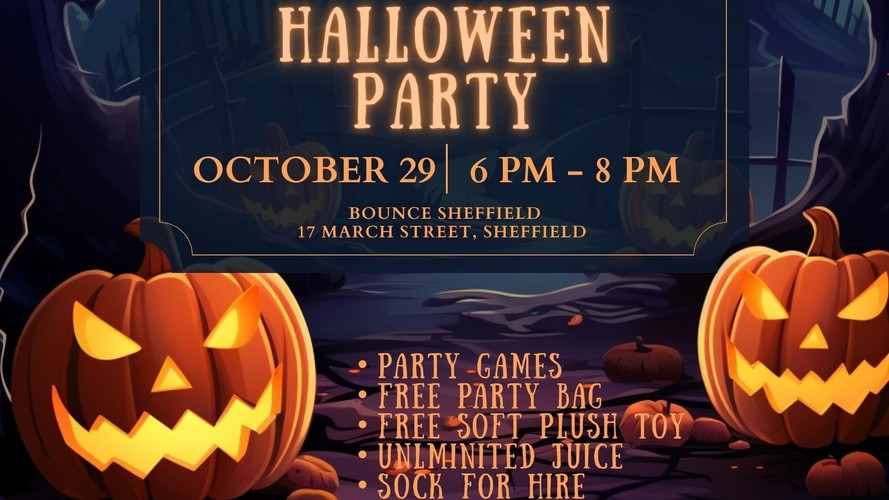 Bounce Sheffield Halloween Tickets - Free £5 Voucher