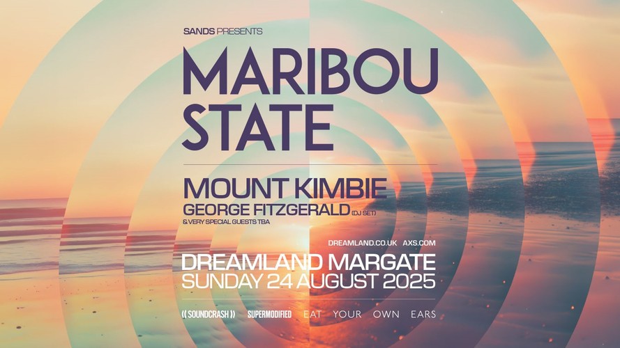 Maribou State: Dreamland Margate 24th August 2025