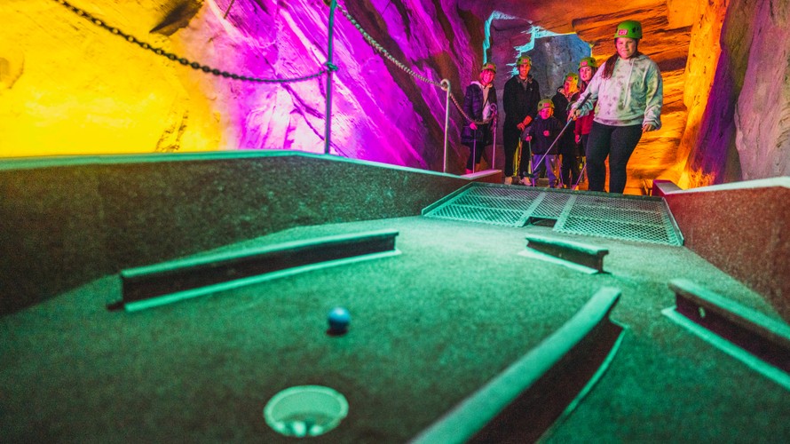 Zip World Underground Golf - Free £5 Voucher With Purchase