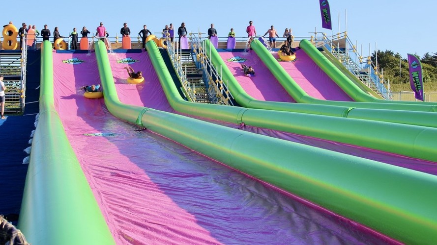Monster Slip and Slide Tickets - Free £5 Voucher