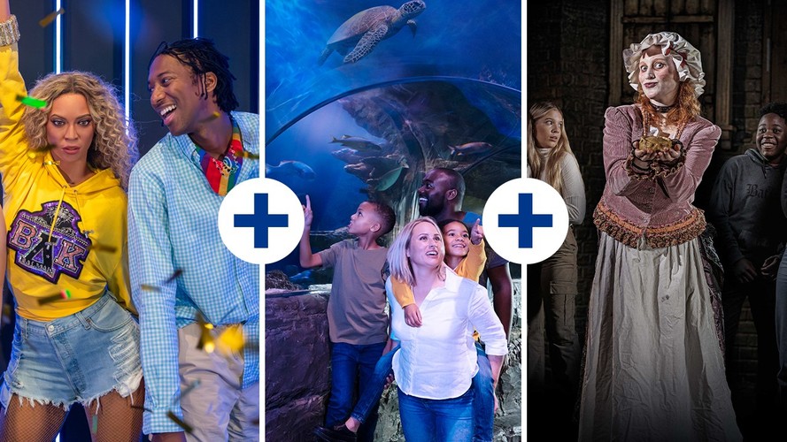 2 for 1 London Attractions Ticket - Madame Tussauds & London Dungeon
